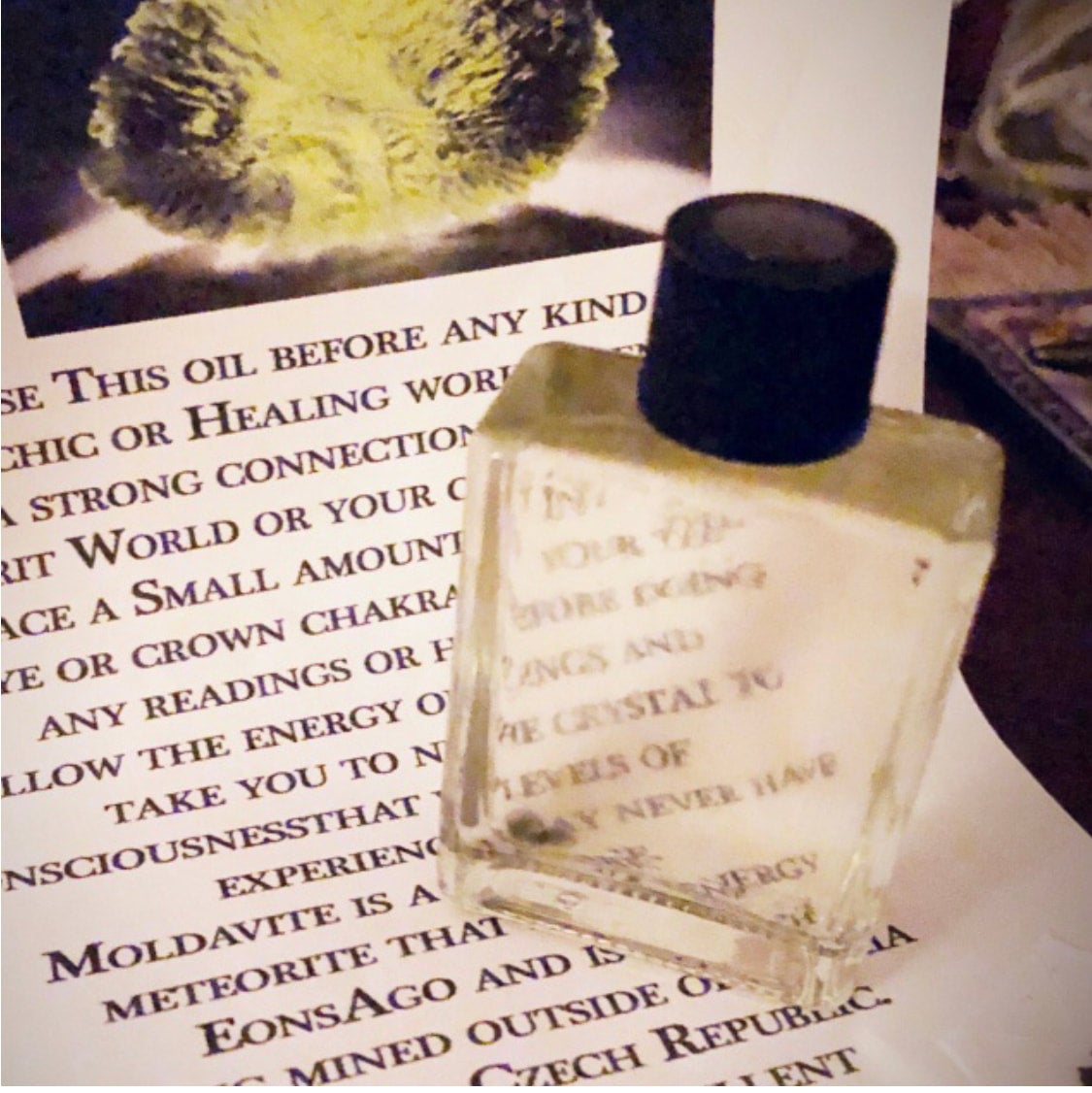 Moldavite Oil | The GreenMan Studios 771 East Southlake Blvd Suite 130 ...